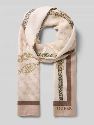 Guess Tuch aus Viskose-Mix mit Logo-Detail
