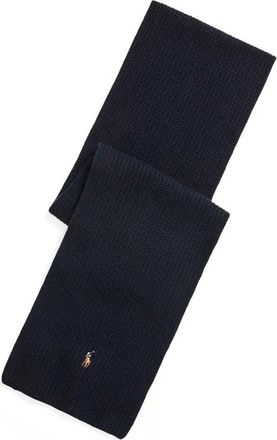 Polo Ralph Lauren &Eacute;charpe en laine - Homme - Accessoires - Bleu - Taille: ONE Size