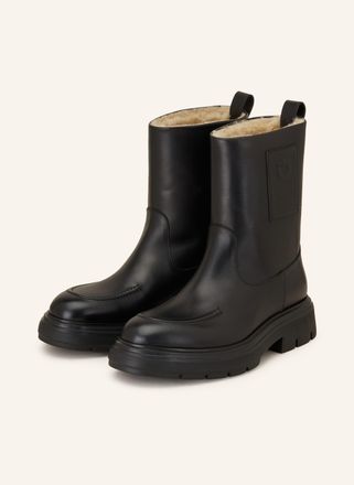 Ferragamo Ferragamo Plateau-Boots schwarz