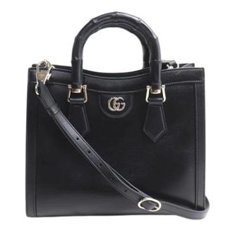 Gucci Sac cabas vintage doccasion - Femme - Pre-owned - Noir - Taille: ONE Size