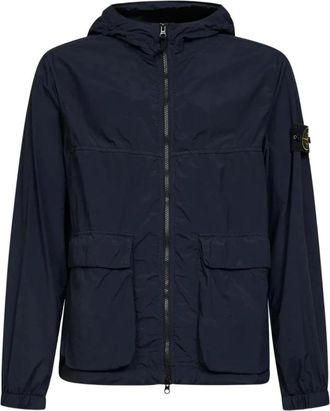 Stone Island Homme, Sport, Bleu, Taille: 2XL Capospalla
