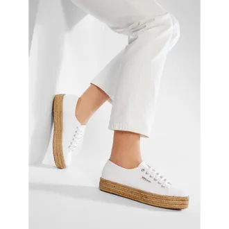 Superga Espadrilles Superga 2730 Cotropew S00CF20 Wei&szlig;