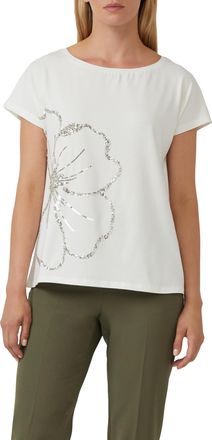 s.Oliver T-Shirt im Relaxed Fit mit Pailletten-Applikation