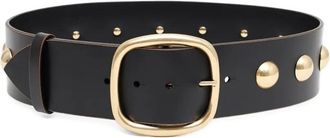 Chloé Midnight studded buckle belt - Schwarz