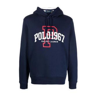 Polo Ralph Lauren Blaues l&auml;ssiges Langarm-Sweatshirt - - Sweatshirts & Hoodies - Herren - Blau - XL