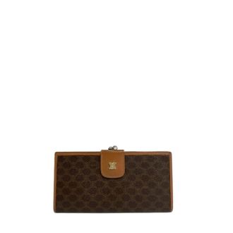 Celine Portefeuille Vintage Triomphe Monogramme Pre-owned - Femme - Pre-owned - Brun - Taille: ONE Size