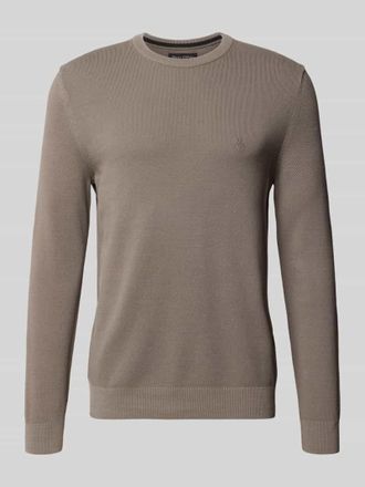 Marc O'Polo Pullover mit Logo-Stitching