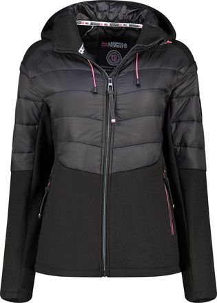 Geographical Norway Trendyama_Lady Damen Fleece, Schwarz, 48