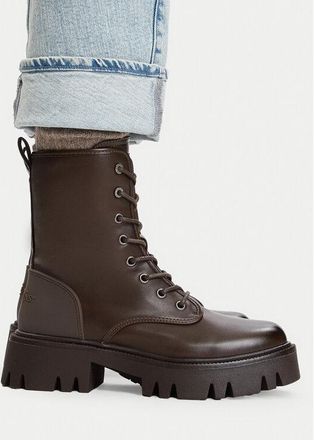 Guess Schn&uuml;rstiefeletten CEO-HY25836-1 Braun