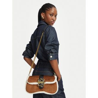 Just Cavalli Handtasche Just Cavalli Iconic Snakes 81RA4BA1 ZSE75 Braun