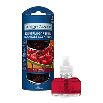 Yankee Candle Company ScentPlug Nachf&uuml;llpackungen | Black Cherry Duft&ouml;l f&uuml;r Raumduftstecker | bis zu 60 Tage Duft | 2 St&uuml;ck