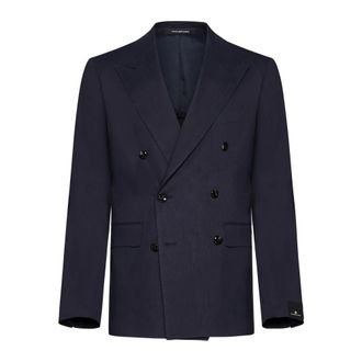 Tagliatore Double-Breasted Blazer - - Jackets - Herren - Blau - 2XL