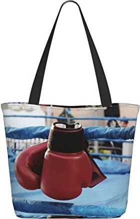 AOOEDM Sport Boxing Is Life Ladies Shopping Bag 13x11x7in.Le cadeau parfait pour la Saint-Valentin.Cest de la Saint-Valentin pour maman, fille, &eacute;pouse, etc