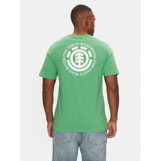 Element T-Shirt ELYZT00490 Gr&uuml;n Regular Fit