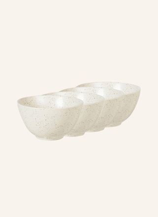 Broste Copenhagen Broste Copenhagen 4er-Set Schalen Nordic Vanilla beige