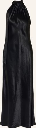 AllSaints Allsaints Satinkleid Beril Mit Schluppe schwarz