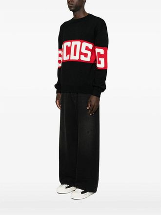 GCDS Blkre Sweater - Black