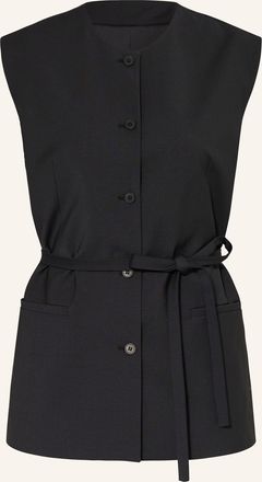 Selected Blazerweste schwarz