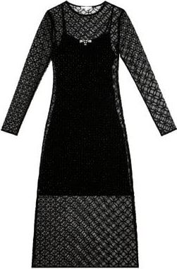 Saison 1865 Robe longue Veril en tulle et strass