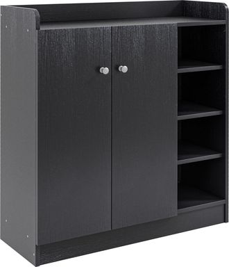 HOMCOM Schrank / Regal / Schuhregal, sehr praktisch, folierte Spanplatte, Schwarz, neu 22