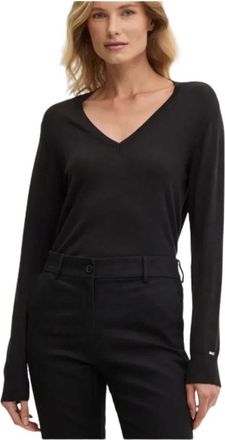 Tommy Hilfiger Femme, Tops, Noir, Taille: 42 FR Maille