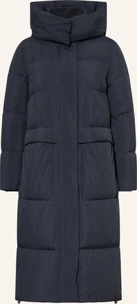 Duno Duno Daunenmantel Fully Mit Abnehmbarer Kapuze blau