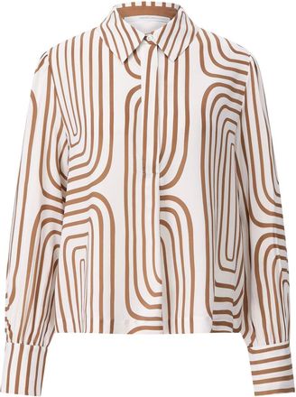 Herzen'sangelegenheit Seidenbluse mit Print