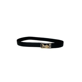 Celine Ceinture Pre-owned &agrave; boucle sculpturale - Femme - Pre-owned - Noir - Taille: ONE Size
