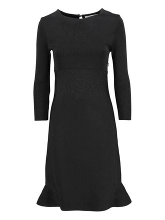 Dior robe à manches longues - Noir