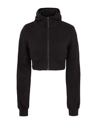 8 by YOOX ORGANIC COTTON L/SLEEVE HOODED TOP