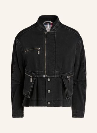 High High Jeansjacke Keira schwarz