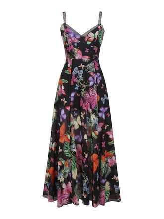 Charo Ruiz Ibiza Robe Au Genou - Multicolore