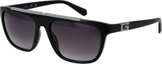 Guess Homme, Accessoires, Noir, Taille: ONE Size Lunettes de soleil en acier inoxydable