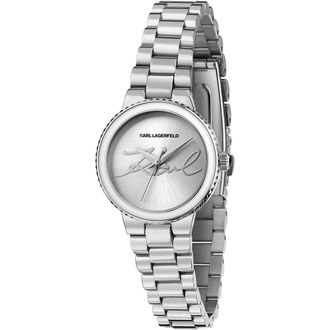 Karl Lagerfeld Montre en acier inoxydable