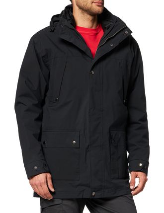 Bermudes Herren Veste Sympatex Harbourg Jacke, Schwarz (Noir 153), Medium