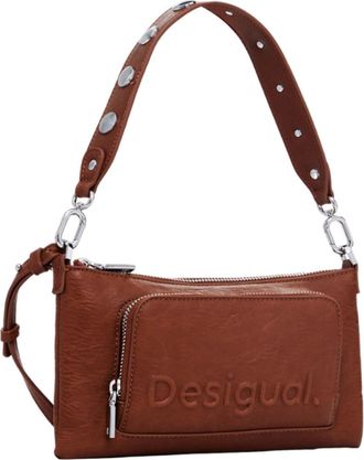 Desigual Womens Accessories PU Others Bi-Fold Wallet, Brown