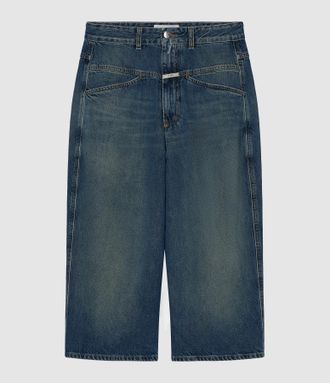 Closed Short Baggy Dark Blue