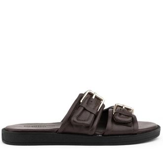 Sergio Moretti L&auml;ssige offene Sandalen - - Shoes - Damen - Braun - 37 EU