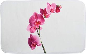 MSV 141376 Badmatte Lanyu in Mikrofaser, weiß, 45 x 75 x 15 cm