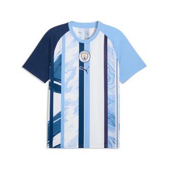 Puma Manchester City Aufw&auml;rmtrikot Herren, Accessoires, Wei&szlig;, 3XL