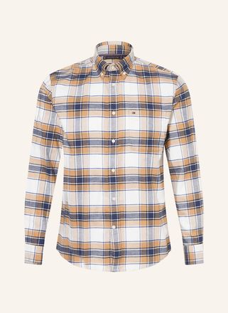 Tommy Hilfiger Flanellhemd Regular Fit beige