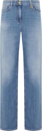 Elisabetta Franchi Femme, Jeans, Bleu, Taille: W26 Balloon Jeans