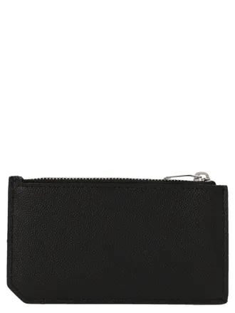 Saint Laurent Fragments Card Case - Black