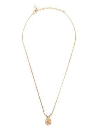 Dior collier à pendentif CD (années 2000)