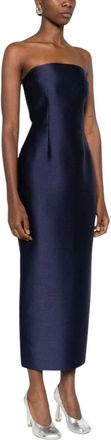 Solace London Femme, Robes, Bleu, Taille: 40 FR The Renee Midi Dress