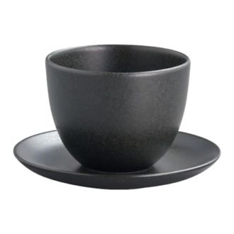 Kinto Tasse et soucoupe Pebble en porcelaine Kinto