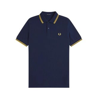 Fred Perry Herren, Oberteile, Blau, MGr&ouml;&szlig;e