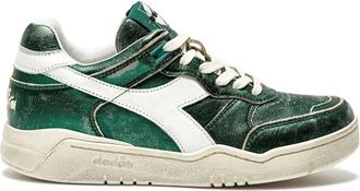 Diadora Femme, Chaussures, Vert, Taille: 40 1/2 EU B.560 Metal