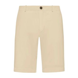 Roberto Ricci Design Pastell Orange Chino Shorts Slim Fit - - Shorts - Herren - Beige - M