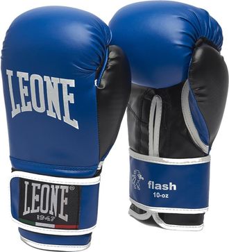 LEONE 1947 Junior Flash Boxhandschuhe, Unisex-Kind, Blau, 4 OZ, GN083J